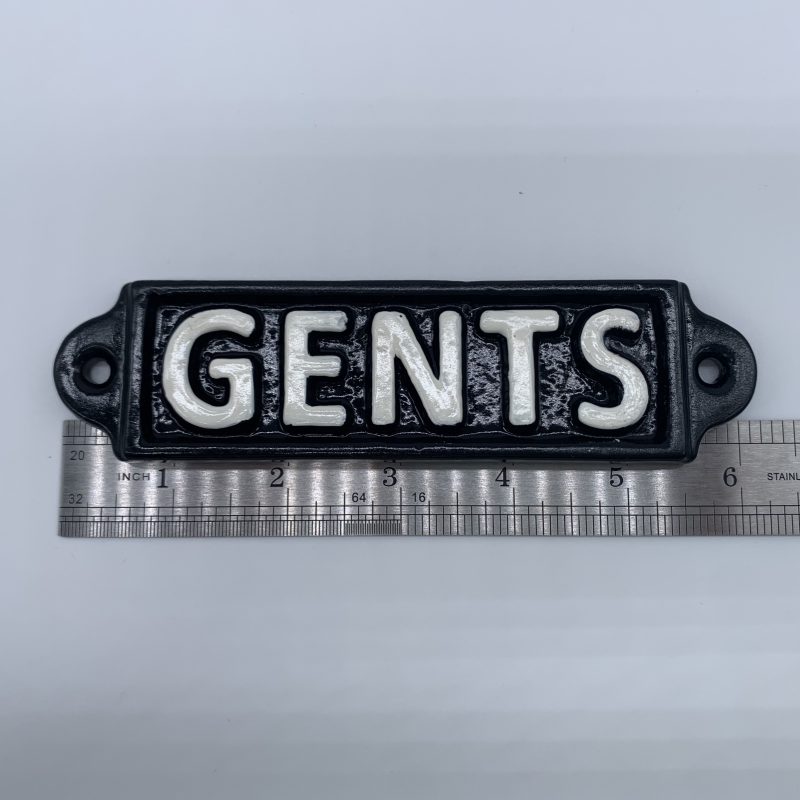 Gents sign rectangle – Freysons